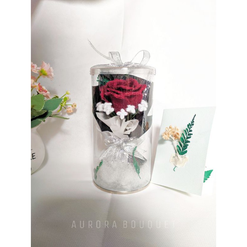 Jual Buket Mini / Buket Mika Tabung / Anniversary Gift / Kado Wisuda ...
