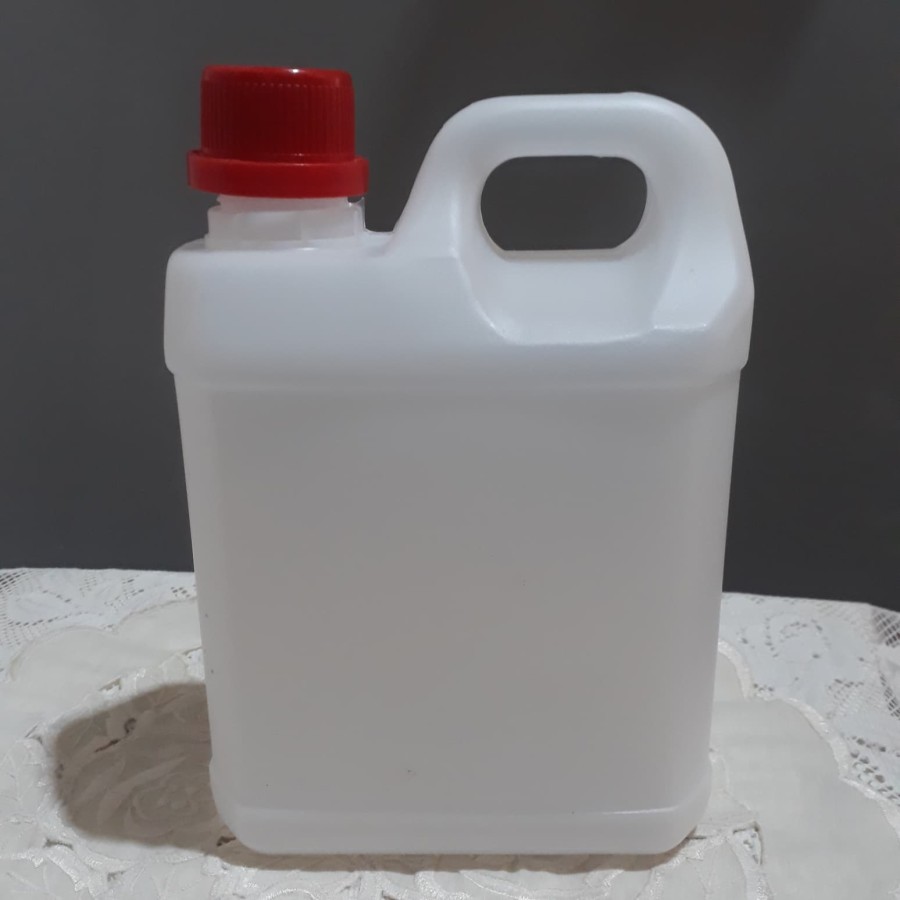 Jual Jerigen 1 liter body pendek / Drigen 1 liter / Botol Plastik ...