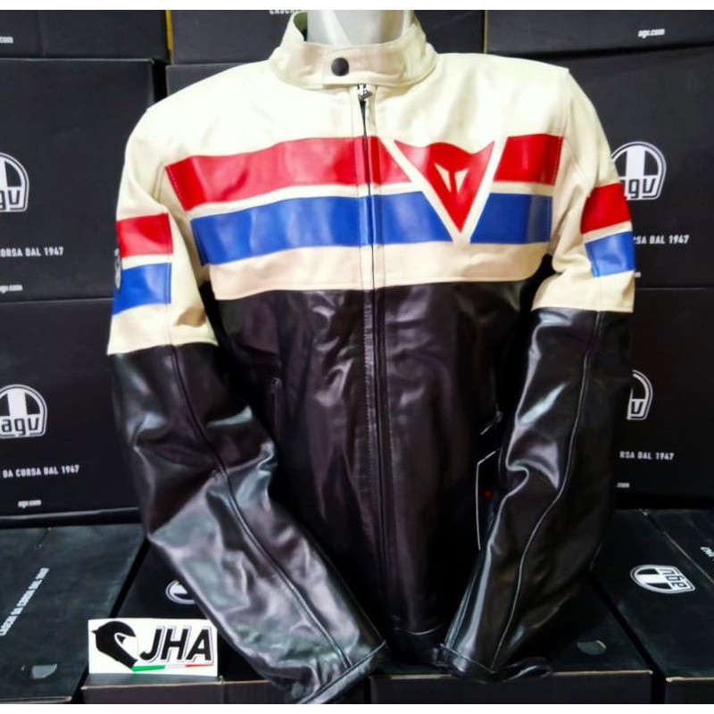 Jual DAINESE 8 TRACK LEATHER JACKET | Shopee Indonesia