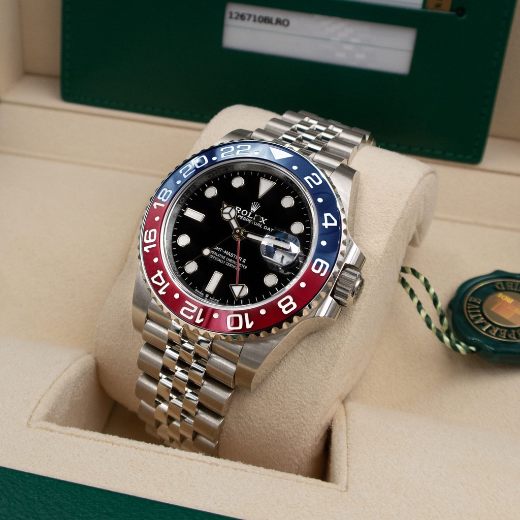 Jual Jam tangan Replika Rolex GMT Master II Pepsi Clone 1:1 With ...
