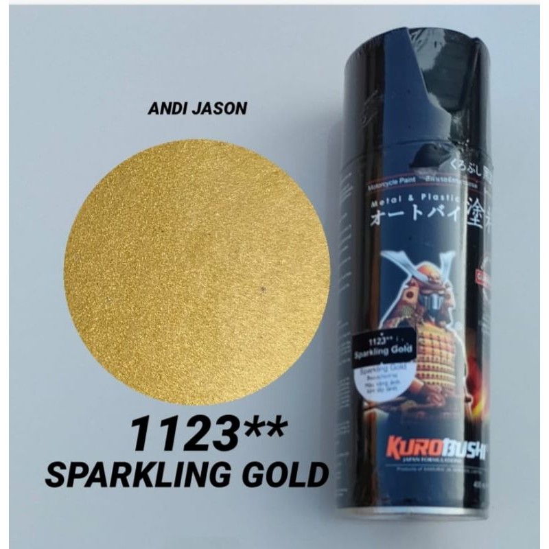 Jual CAT SEMPROT SAMURAI PAINT 400 CC NO 1123** SPARKLING GOLD | Shopee ...