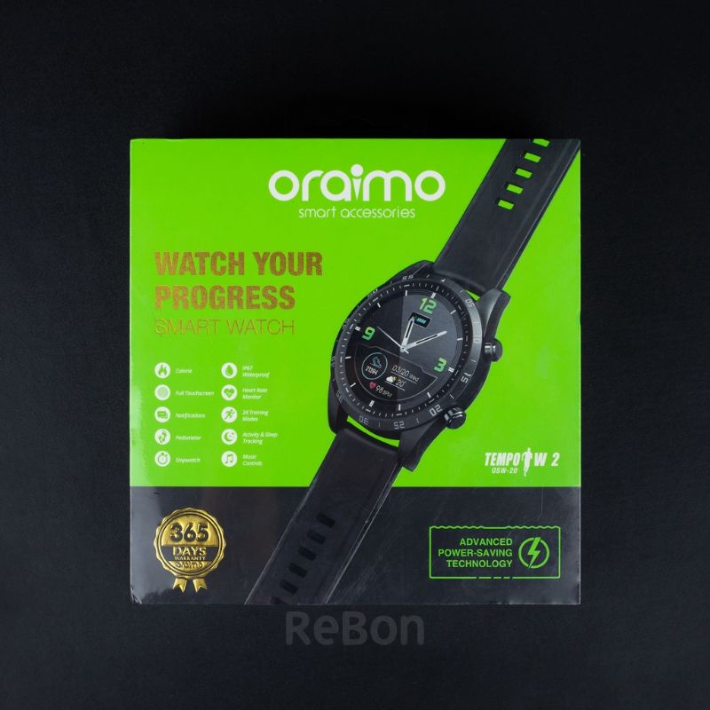 Jual Oraimo Smart Watch Jam Tangan Pintar IPS Full Touch Screen Ultra ...