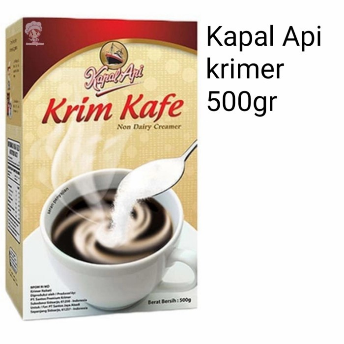 Jual Krimer- Krimer Kapal Api Krim Kafe 500 Gram -Krimer. | Shopee ...
