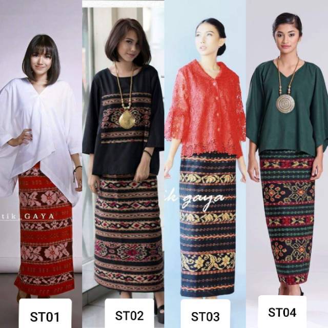 Jual ROK LILIT TENUN IKAT ETHNIC TRADISIONAL / BAJU STELAN TENUN IKAT SUMBA NTT MALUKU JEPARA ...