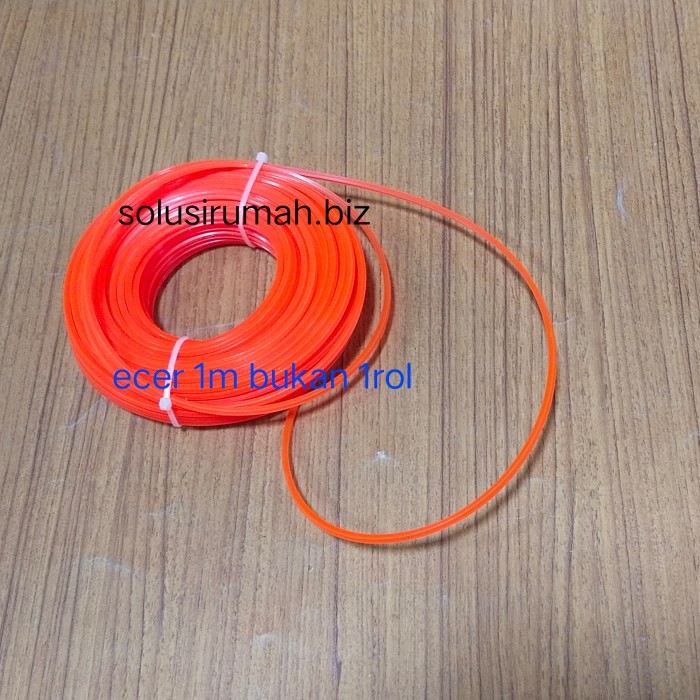 Jual 1M 1METER TALI SENAR POTONG RUMPUT U MESIN POTONG RUMPUT 2.4MM ...