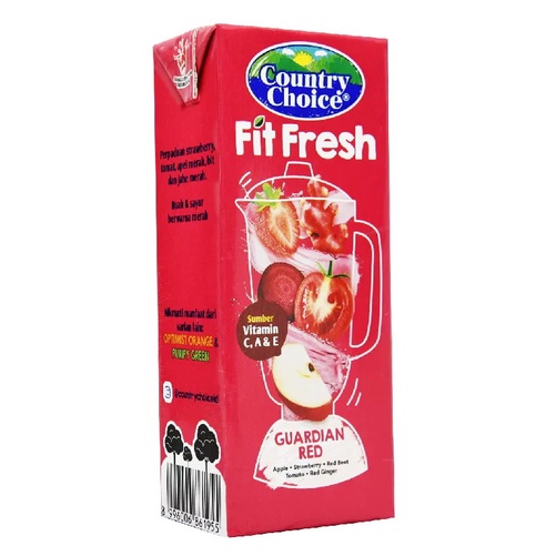 Jual Juice Country Choice Fit Fresh Guardian Red @ 250 ml | Shopee ...