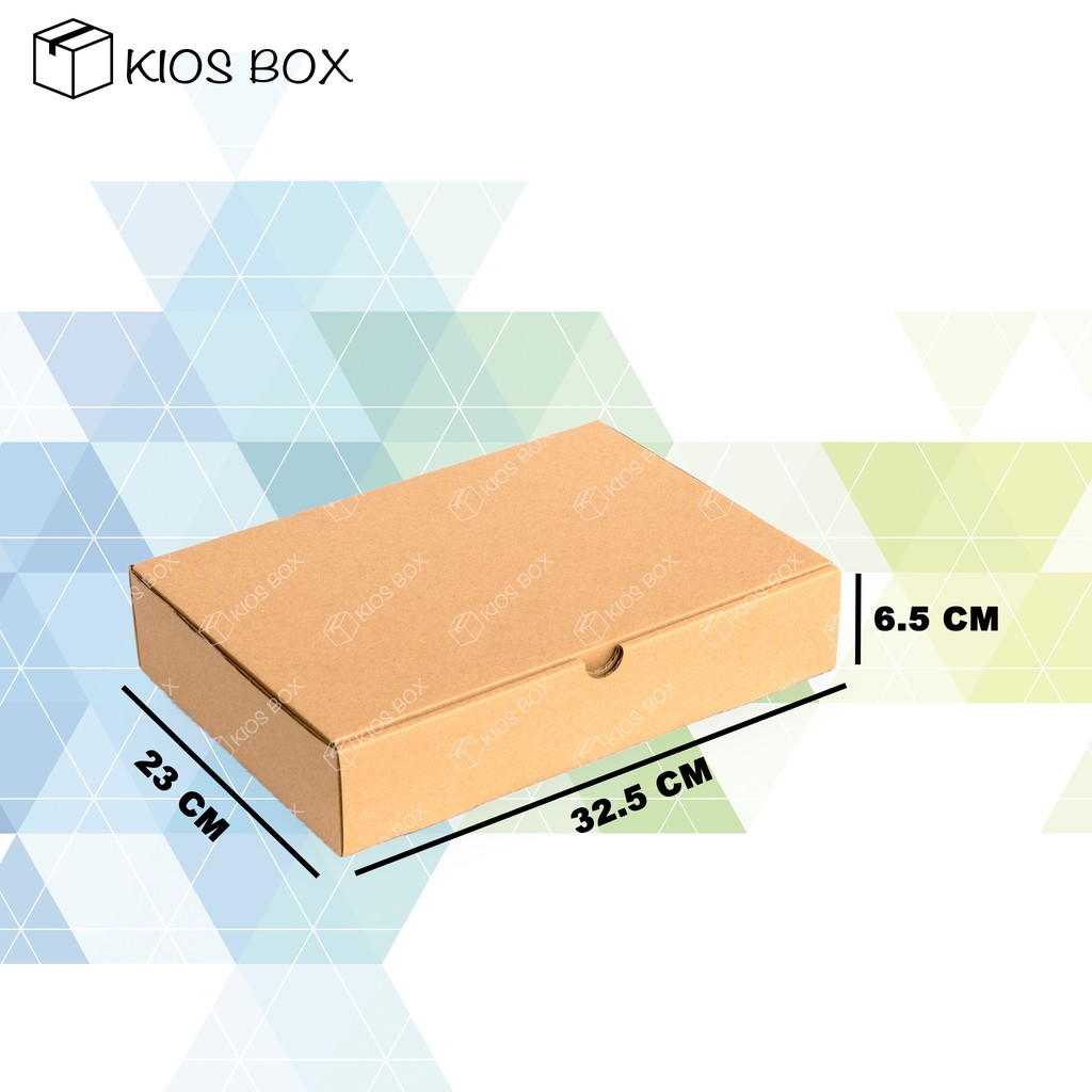 Jual Kardus Polos Dus Pizza Dus Kaos 32.5x23x6.5 | Shopee Indonesia