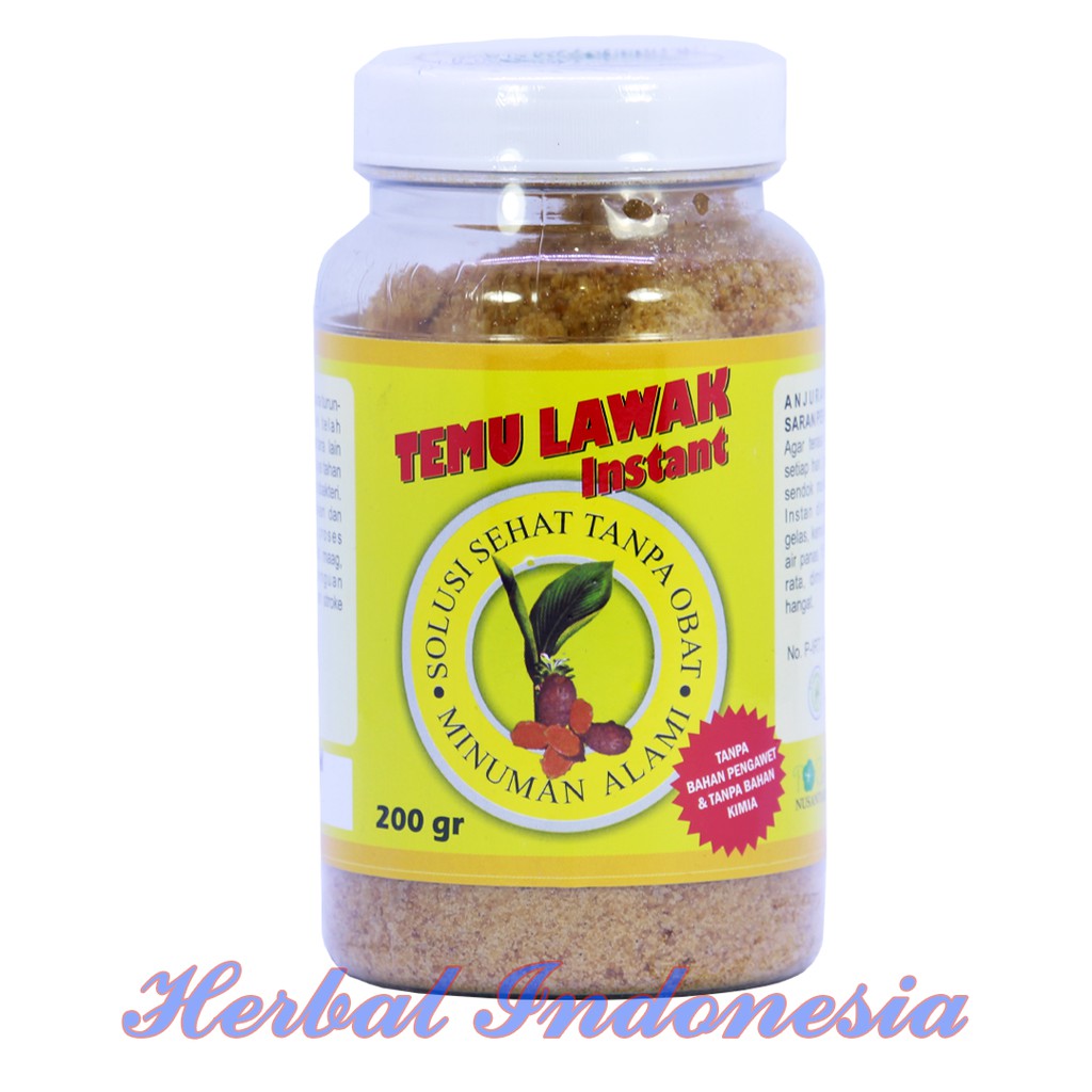 Jual Minuman Temulawak Instan Temu Lawak Kemasan Toples | Shopee Indonesia