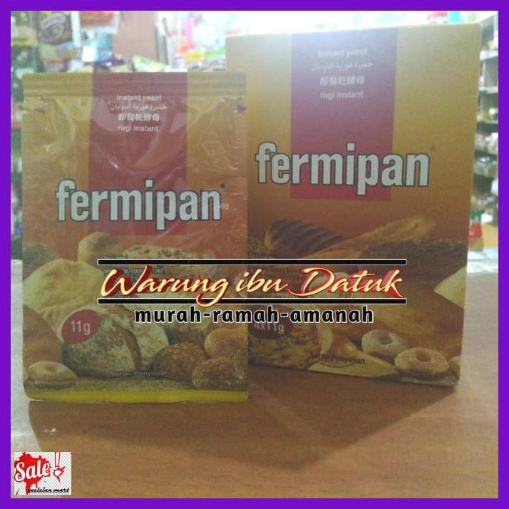 Jual Giragi- Pengembang Kue/Adonan Merk Fermipan Sachet 11G -Makanan ...
