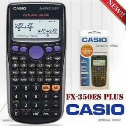 Jual Calculator Casio FX 350 ES Plus Scientific | Shopee Indonesia