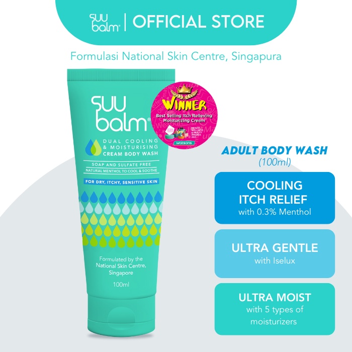Jual Suu Balm Body Wash - Sabun Mandi Cair untuk Kulit Sensitif (100 ml ...