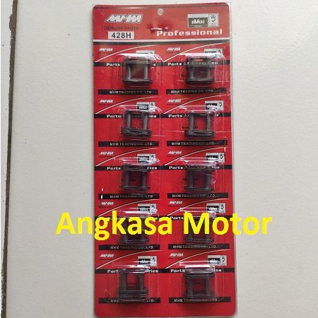 Jual Sambungan Rante 428 H 428H Sambungan Rantai MHM | Shopee Indonesia