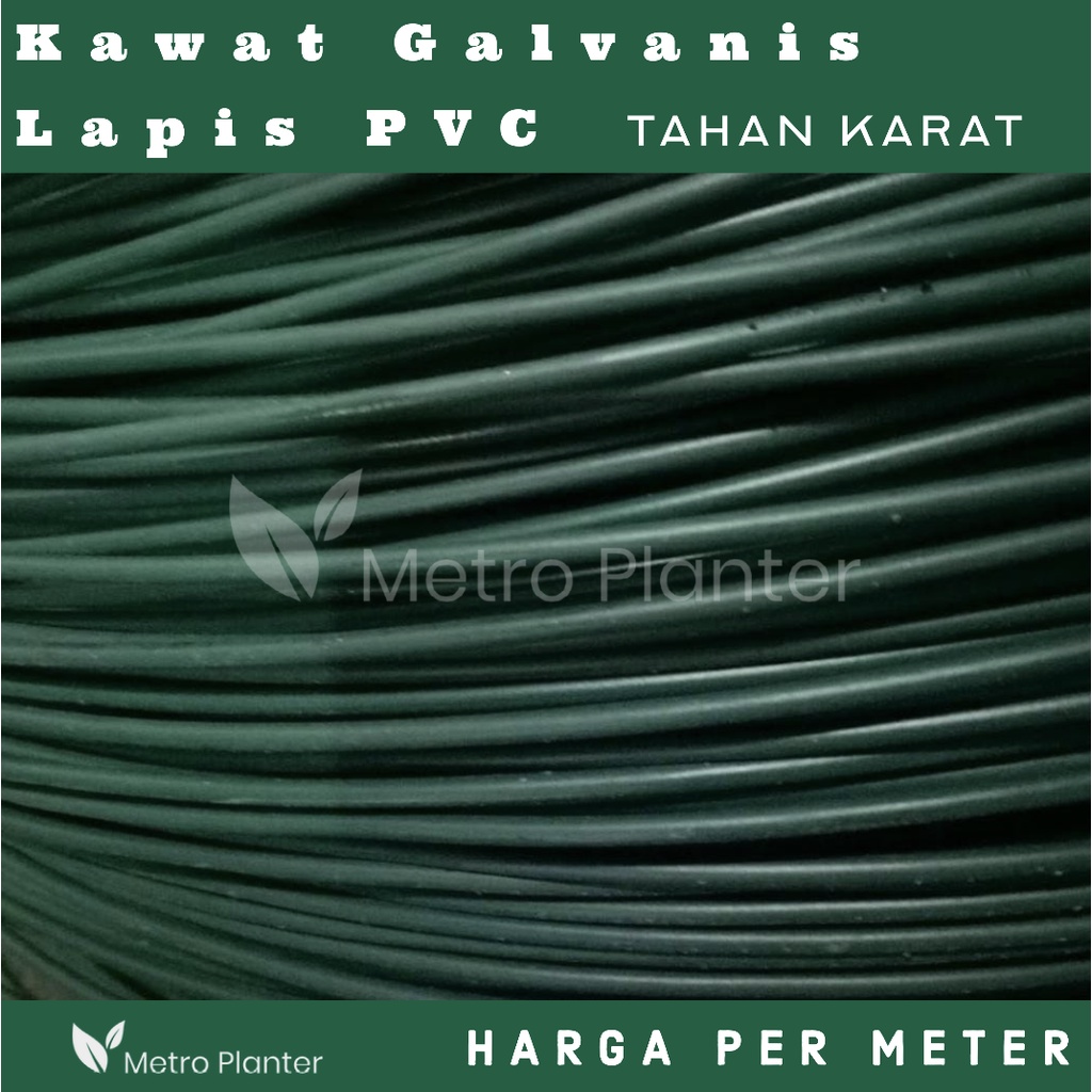 Jual Kawat Lingkaran dan rambatan PVC Anti Karat (DIAMETER 3,4 mm ...