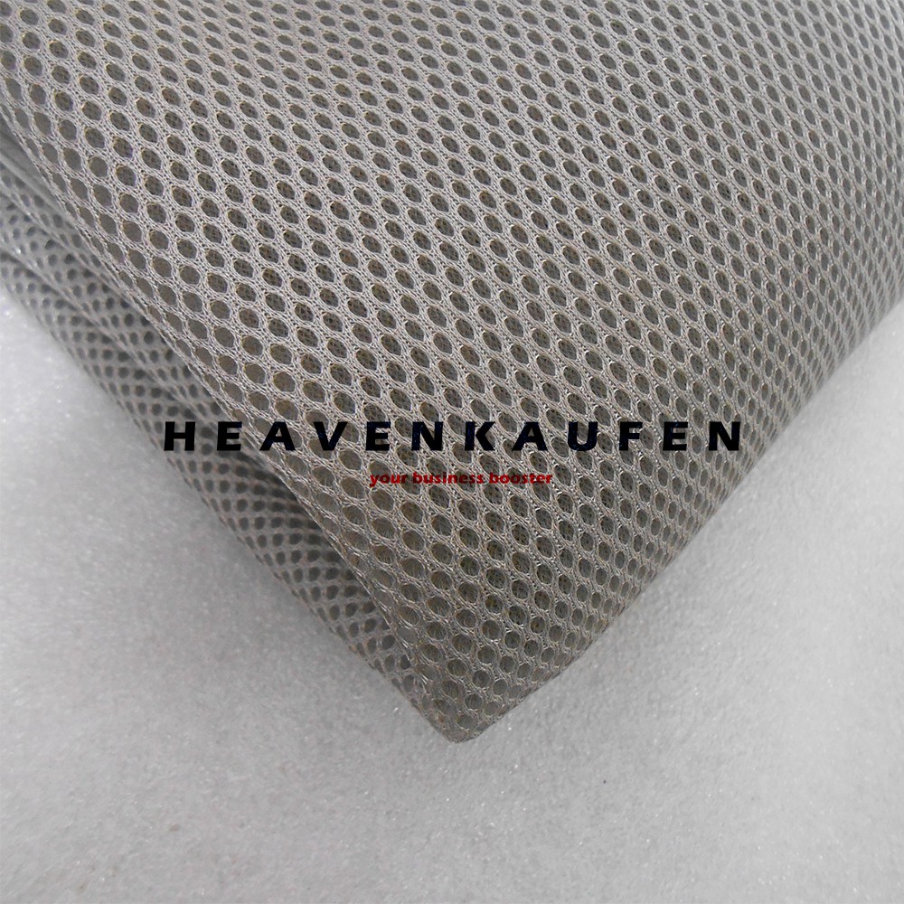 Jual Bahan Kain Jaring Jala Double Dobel Mesh / Mesh Sandwich Abu ...