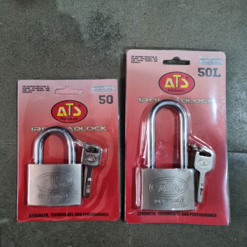 Jual GEMBOK PUTIH 50MM ATS | Shopee Indonesia