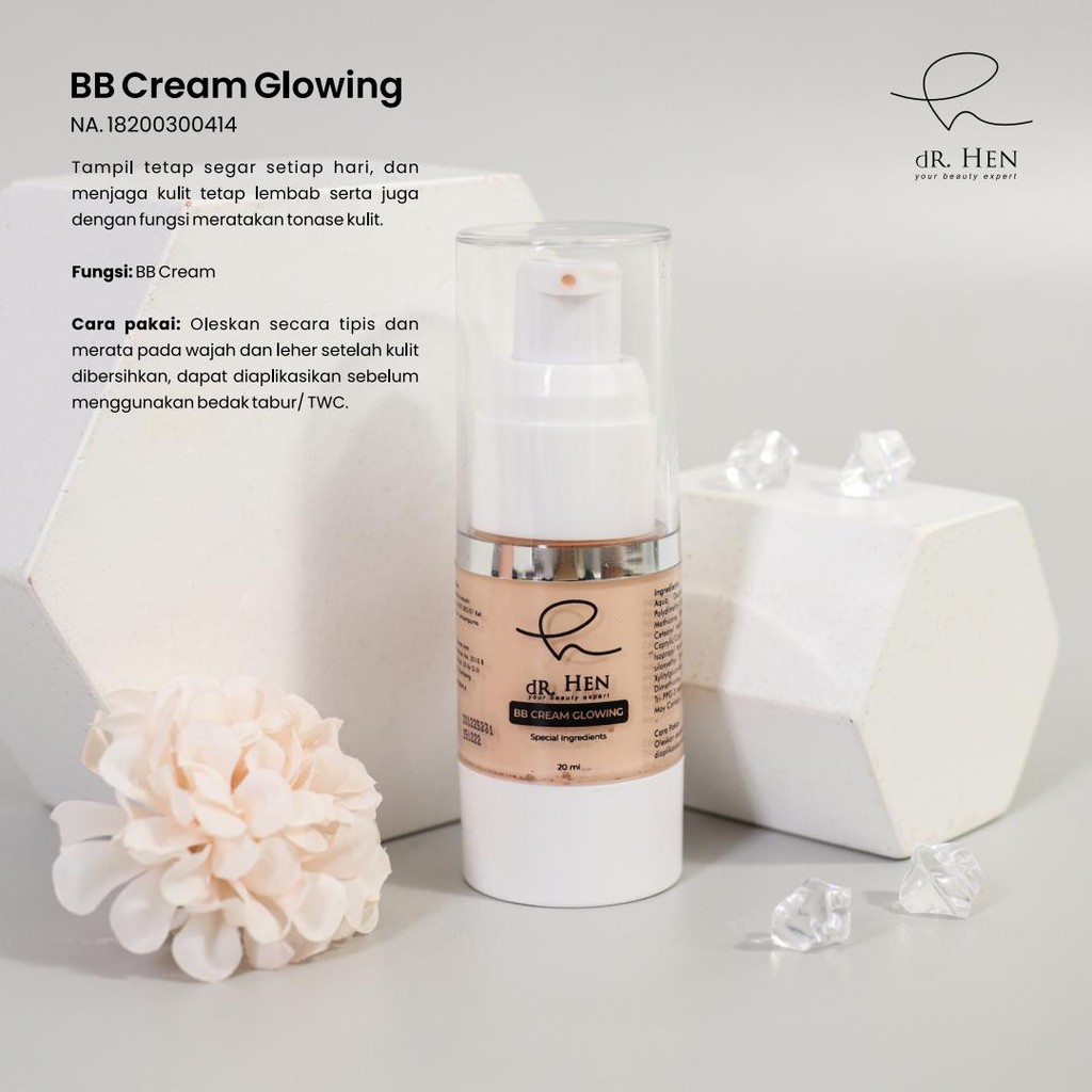 Jual dR HEN - BB CREAM GLOWING ORIGINAL By dR. RICHARD LEE | Shopee ...