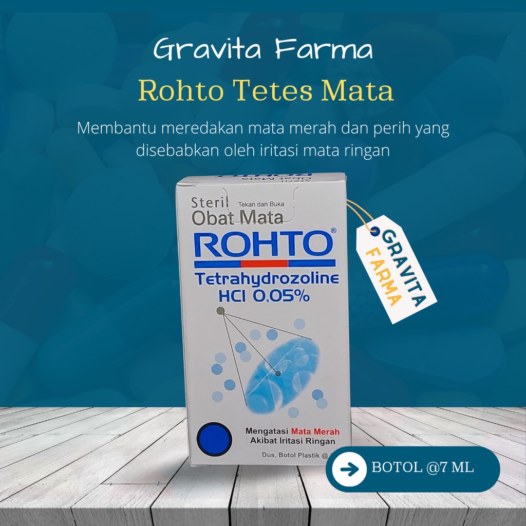 Jual Rohto Eye Drop / Rohto Tetes Mata 7 mL - Obat Tetes Mata | Shopee ...