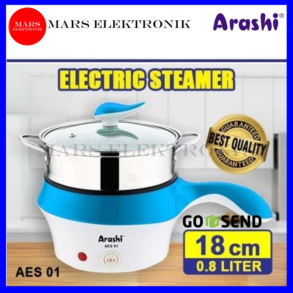 Jual PANCI ELECTRIC ARASHI AES 01 / STEAMER / PEMANAS / PENGUKUS ...