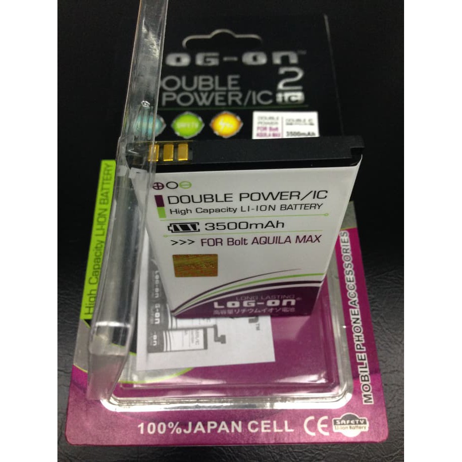 Jual Baterai Modem Bolt Aquilla Max Double Power Log On | Shopee Indonesia