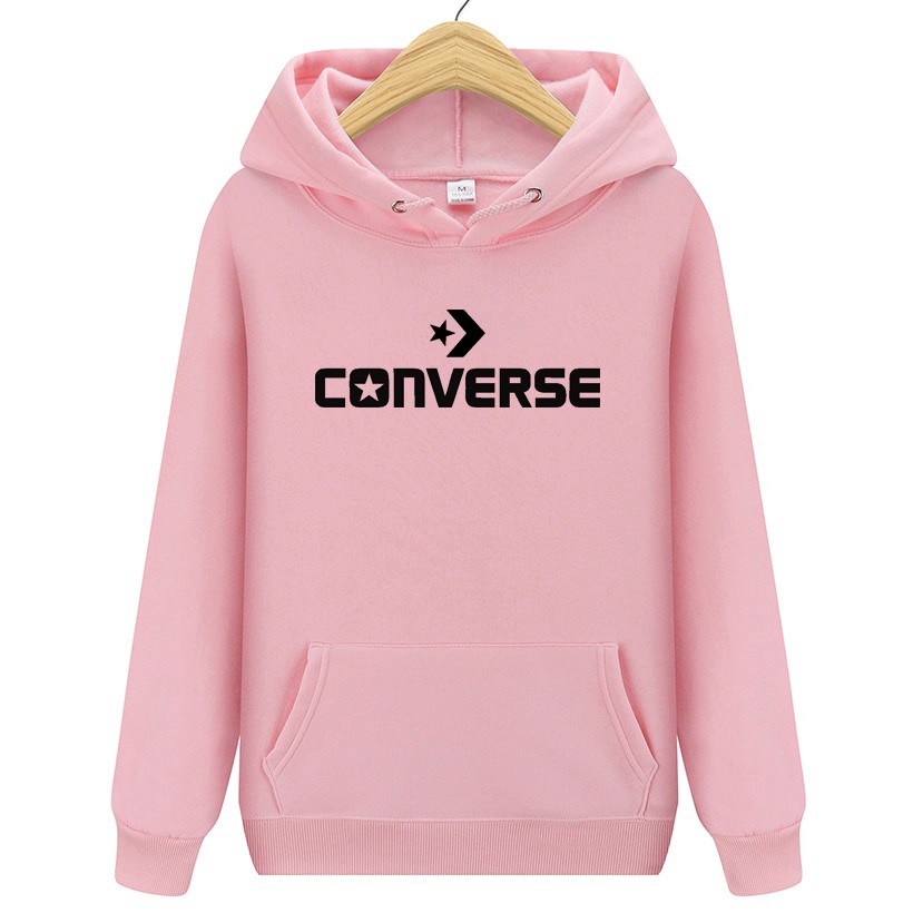 Jual JAKET HOODIE CONVERSE ALL STAR PINK KEREN BIG SIZE MURAH TERBARU ...