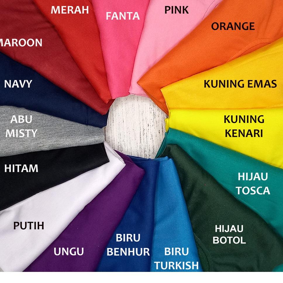 Jual KAOS POLOS ANEKA WARNA LENGAN PANJANG SEMI SOFT KATUN WARNA PUTIH ...