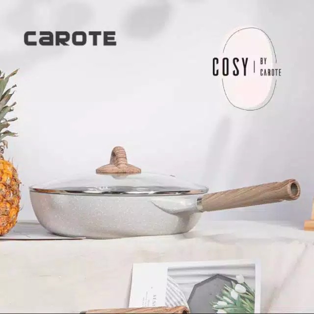Jual CAROTE WAJAN GRANIT GRANITE ANTI LENGKET TEFLON GRANIT | Shopee ...
