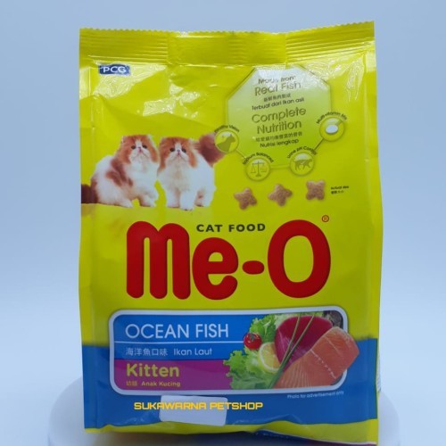 Jual Me-o Cat Food Kitten Ocean Fish 400g | Shopee Indonesia