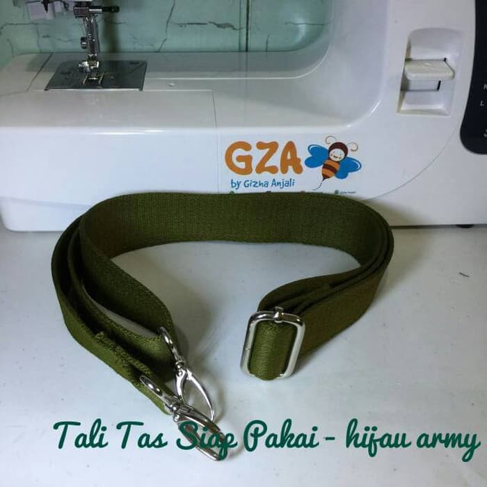 Jual TURUN HARGA Tali Tas Lengkap Ring Jalan Pengait Besi Nikel ...