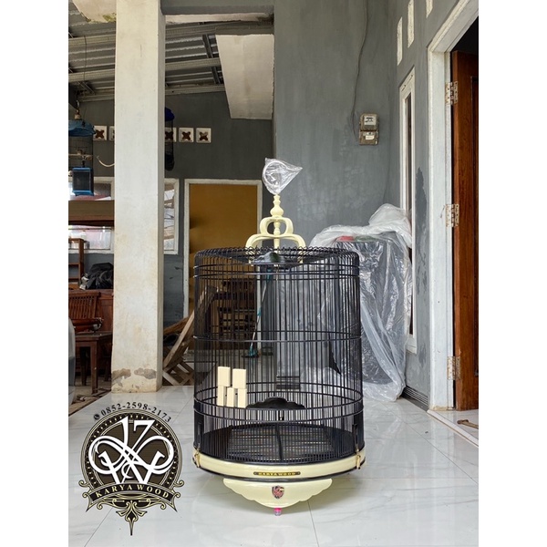 Jual sangkar murai putih tulang no 1 | Shopee Indonesia