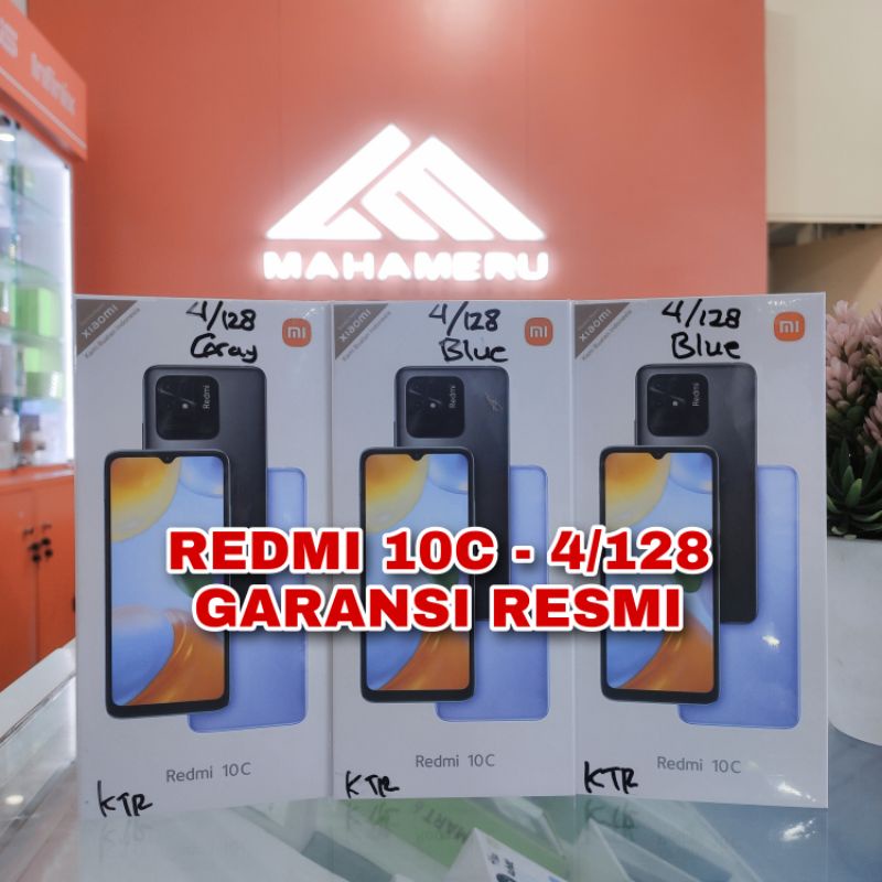 Jual REDMI 10C Ram 4/128 Garansi Resmi No Repack | Shopee Indonesia