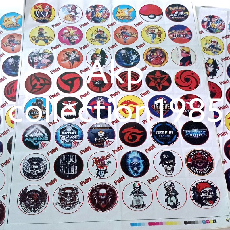 Jual mainan tazos besi 1 lembar isi 48 pcs | Shopee Indonesia