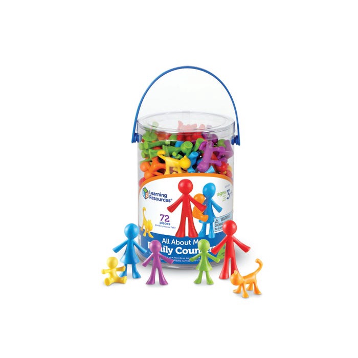 Jual Learning Resources - All About Me Family Counters / Sorting Color ...