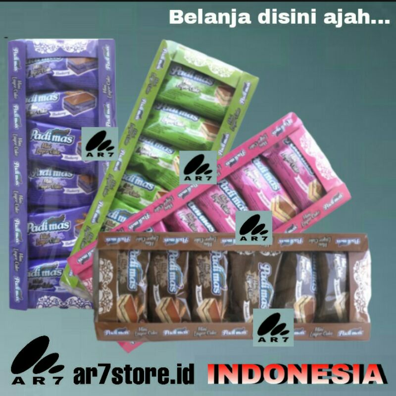 Jual PADIMAS mini layer cake 1 pack isi 24 10 gr | Shopee Indonesia