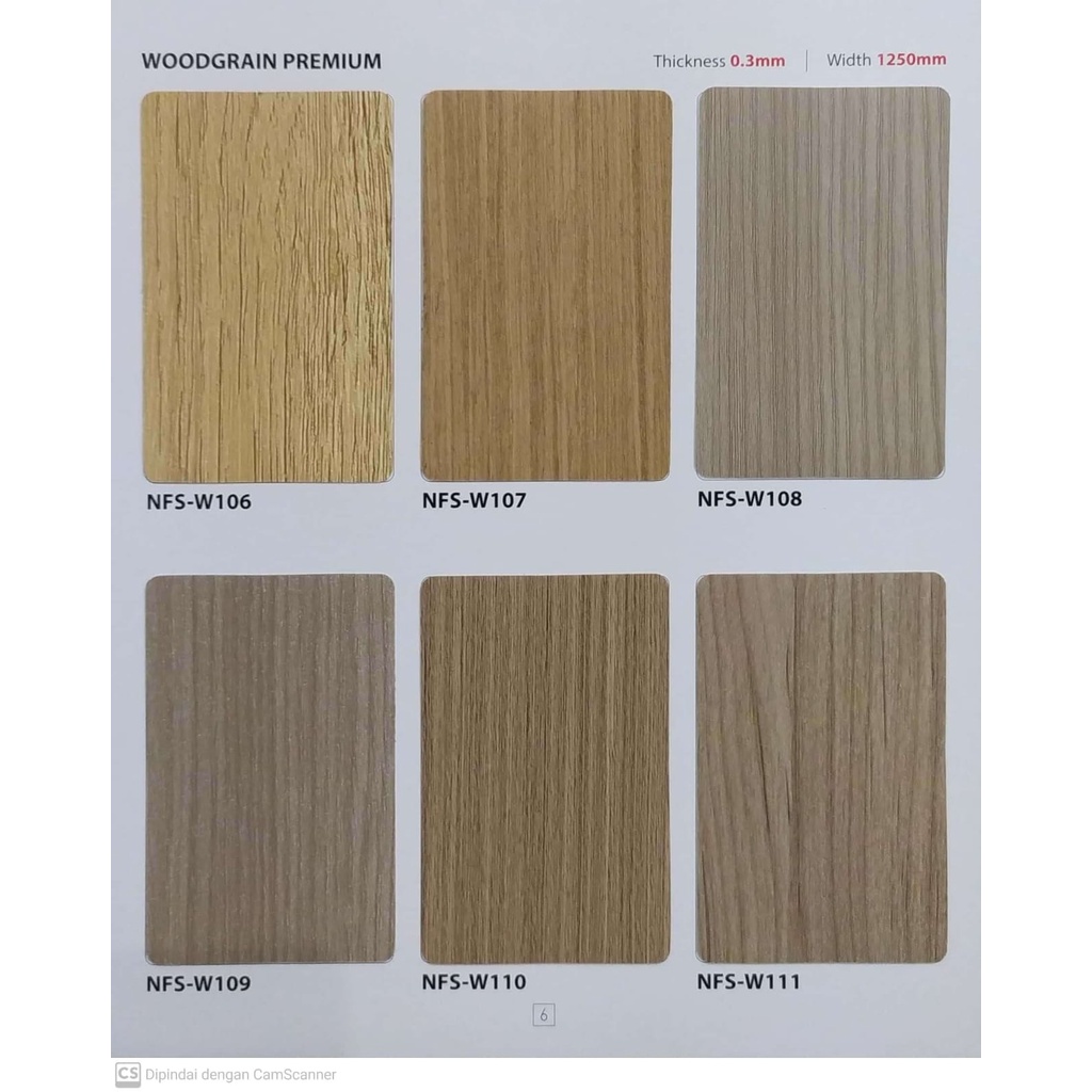 Jual NEW FIT SHEET URAT KAYU PVC SHEET WOODGRAIN PVC SHEET SERAT KAYU ...
