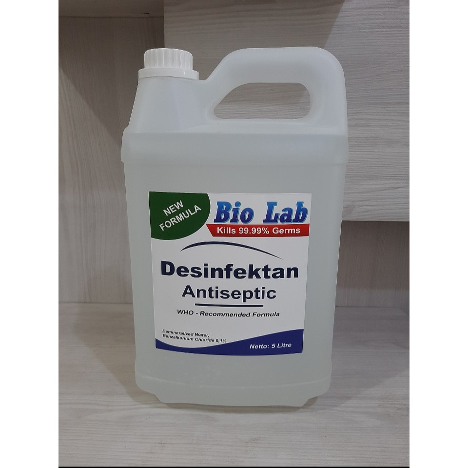 Jual Desinfektan BIO LAB 5 Liter | Shopee Indonesia
