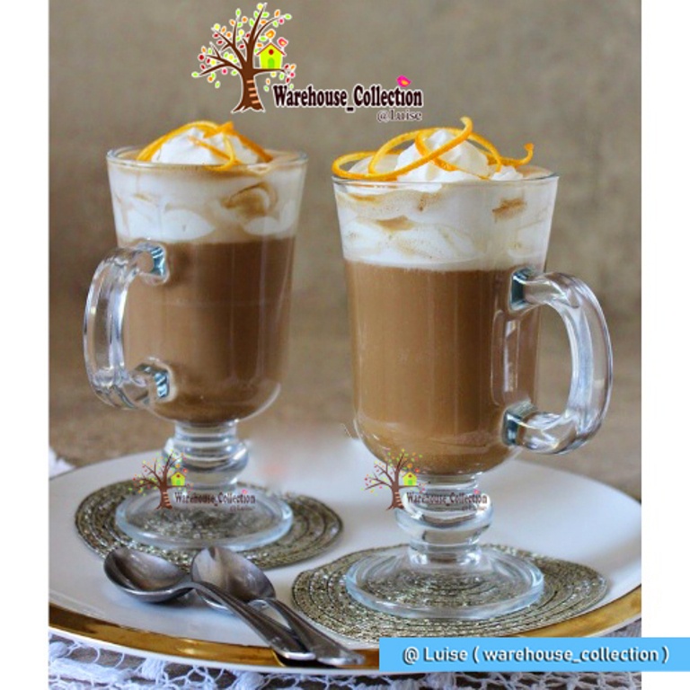 Jual Gelas Minum IRISH 260ml | Gelas Kaca Korea | Gelas Teh Aesthetic ...