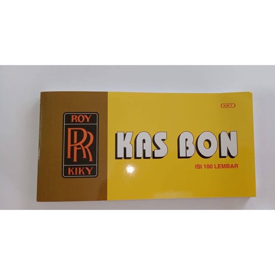 Jual Buku Kasbon 100 Lembar kiky / Kas Bon Kiky / Kas Kiky / Kiky Buku ...