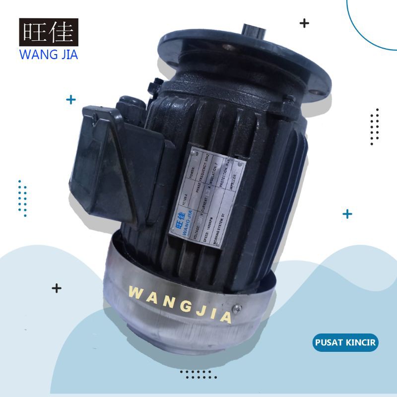 Jual Motor Kincir Air "Wang Jia" 1 HP - 3 Ph / 380 V | Shopee Indonesia