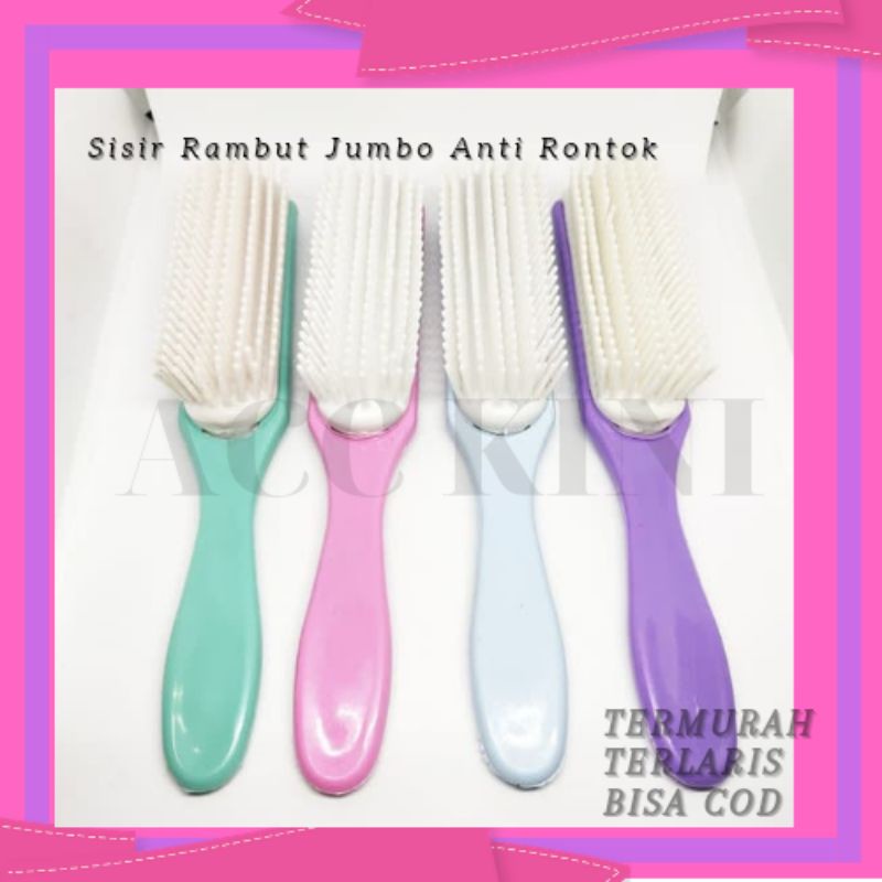 Jual AccKini - Sisir Rambut Jumbo Anti Rontok / Sisir Jumbo Korea ...