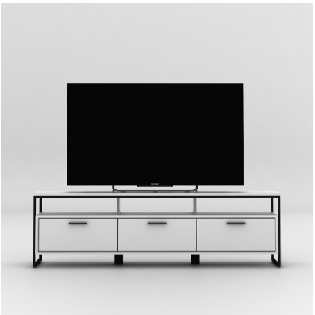 Jual meja rak simple viso 150 kabinet lemari industrial scandinavian ...