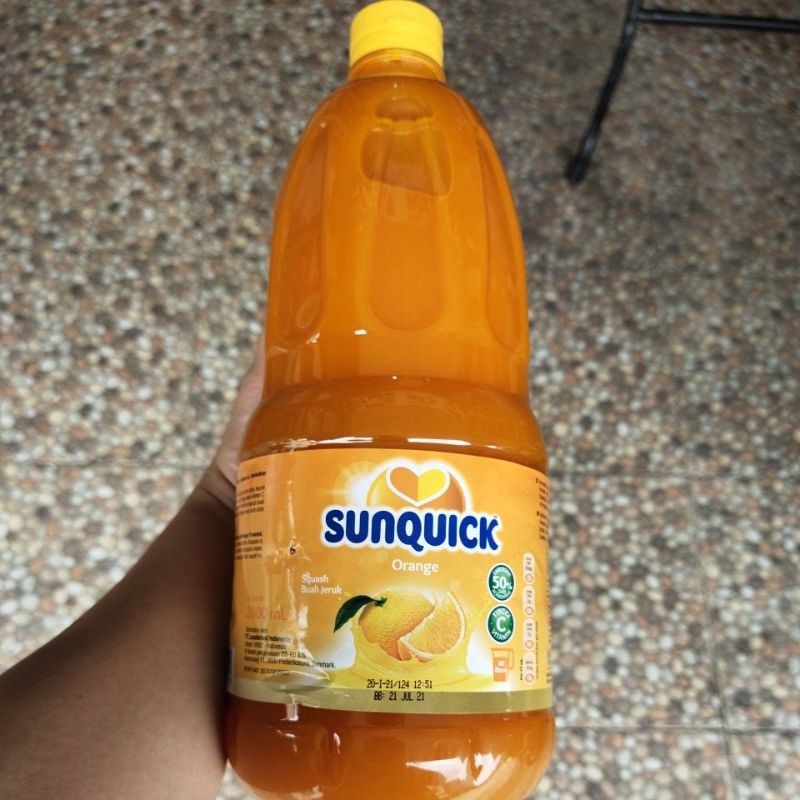 Jual SUNQUICK SYRUP ORANGE 2LITER | Shopee Indonesia