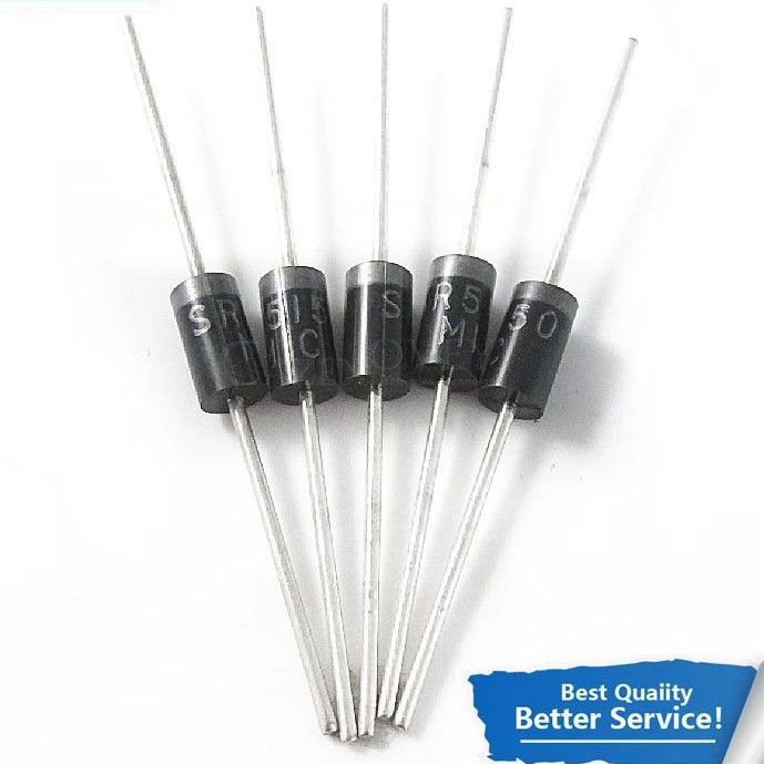 Jual Original dioda SB5150 SR5150 5150 Schottky Diode 5A 150V | Shopee ...