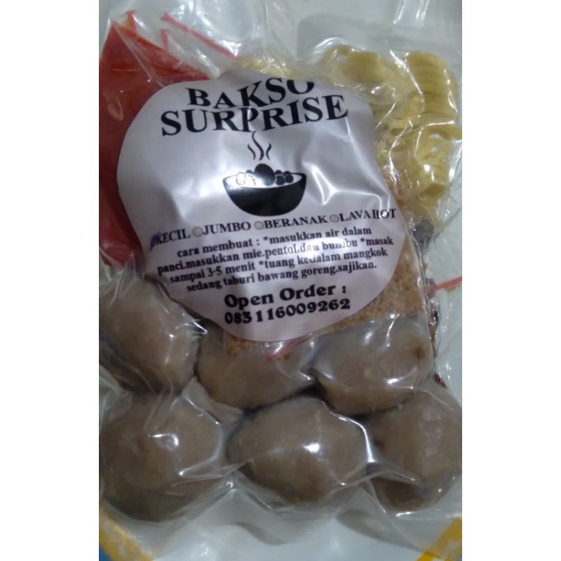 Jual Bakso solo surprise kecil instant | Shopee Indonesia