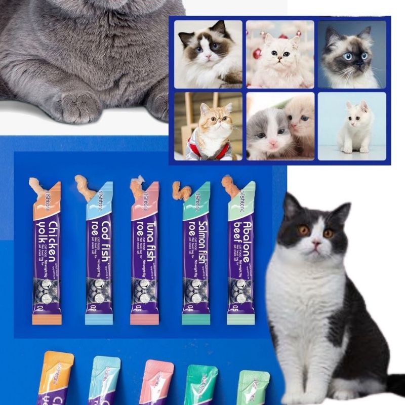 Jual Snack Hewan Peliharaan Cat Strip 15g/Strip Kucing Kecil Dan Kucing ...