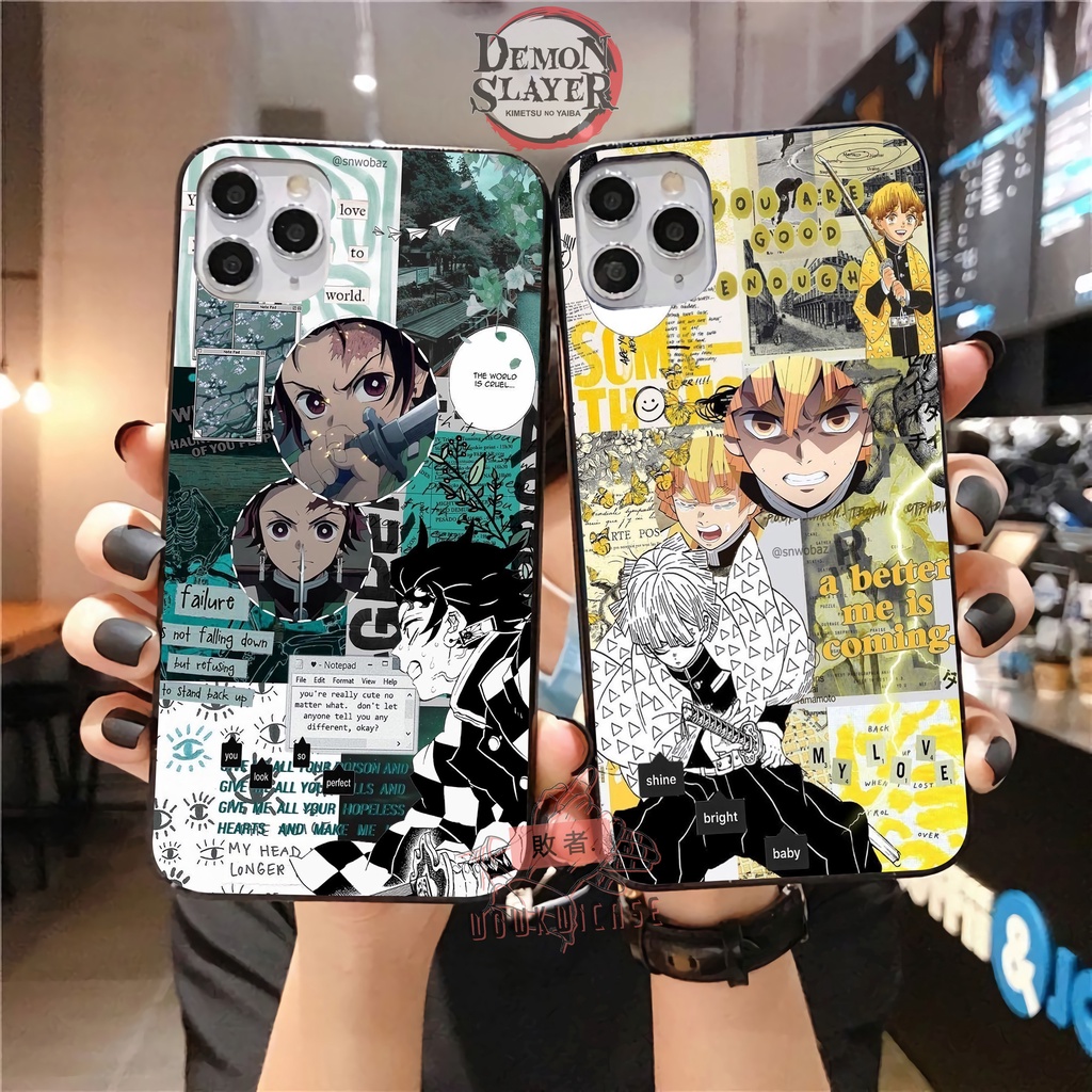 Jual Custom Case Demon Slayer Kimetsu No Yaiba (All Type HP) | Shopee ...