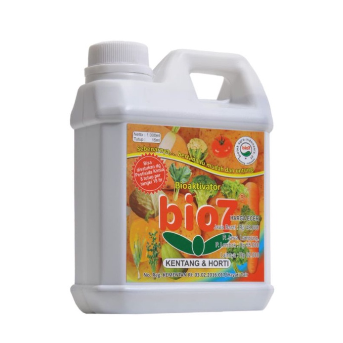 Jual PUPUK ORGANIK CAIR HAYATI BIOAKTIVATOR BIO7 KENTANG HORTI 1 LITER ...