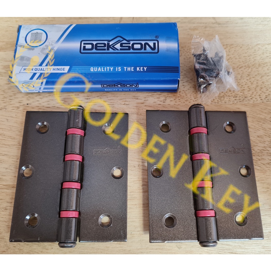 Jual Engsel Pintu Nylon Nilon Dekkson Dekson 3 Inch Brown Coklat Besi ...