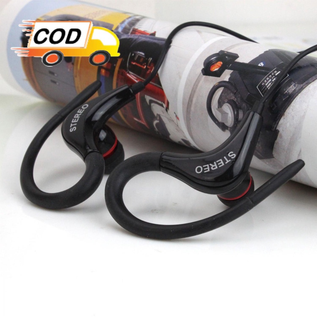 Jual Earphone Headset Lari Jogging Super Bass Stereo Sport Handsfree ...