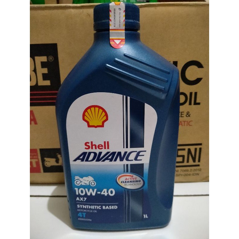 Jual ORIGINAL OLI SHELL ADVANCE AX7 1L | Shopee Indonesia