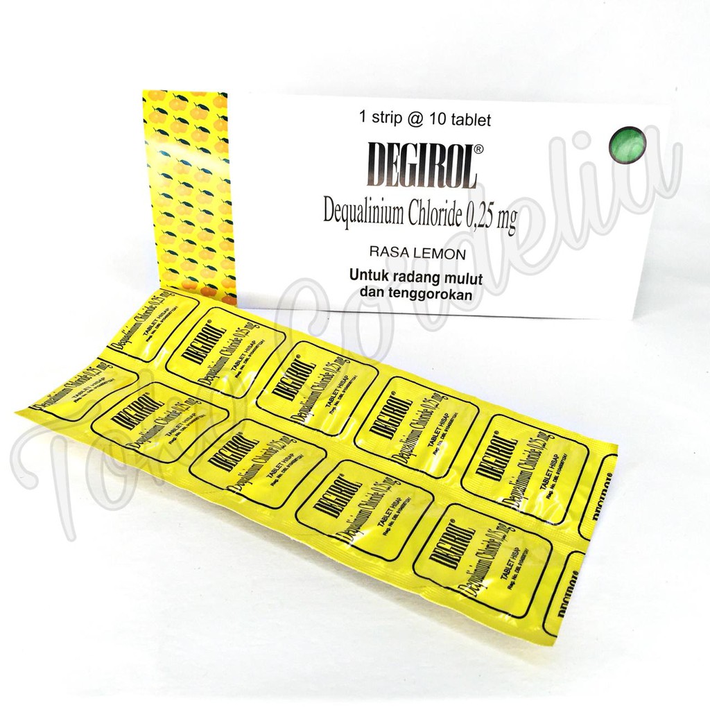 Jual Degirol Tablet Per Strip Isi 10 Tablet | Shopee Indonesia